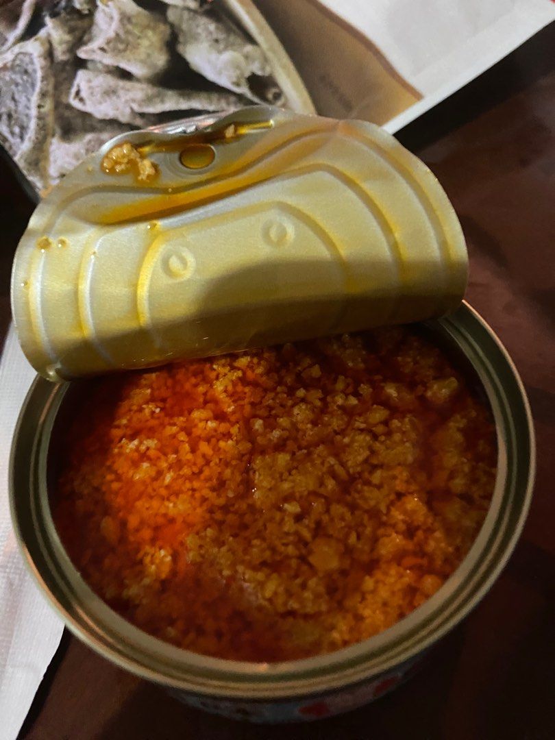 Oil-soaked Crab Roe Sauce (Crab Paste Sauce), Food & Drinks, Packaged ...