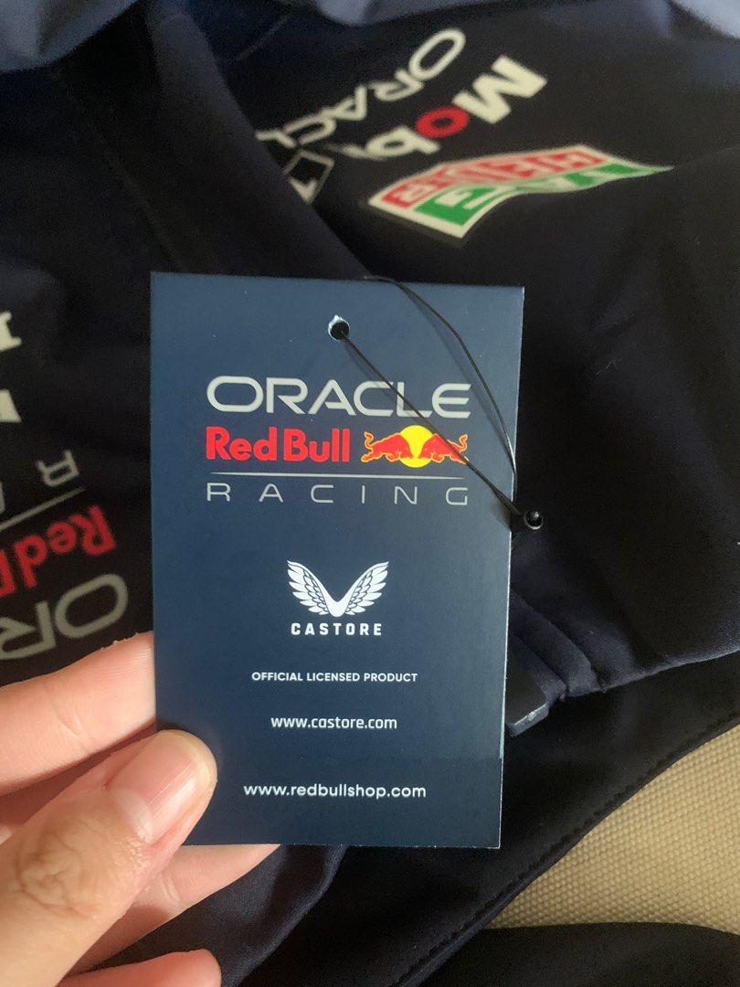 Oracle Red Bull Racing Team Soft Shell Jacket 2023, Men's Fashion ...