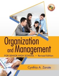 Organization and Management Book Revised Edition For Senior Highschool ...