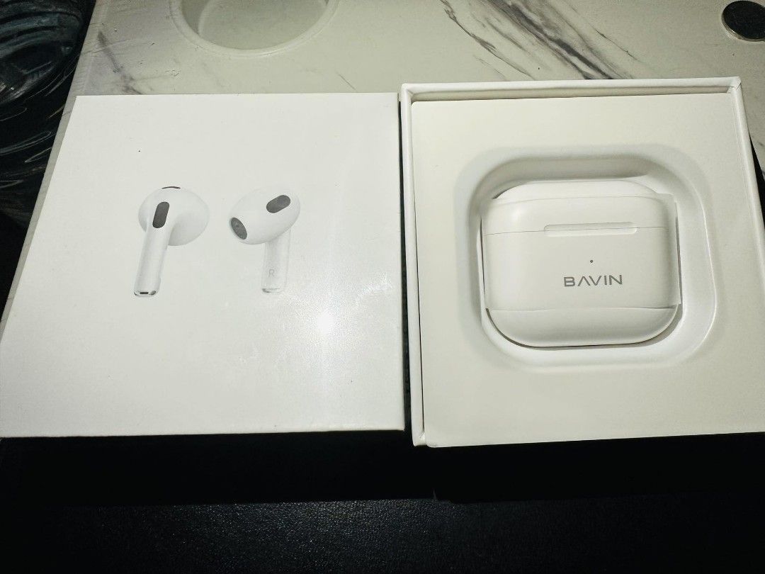 ORIGINAL BAVIN WIRELESS EARPODS, Audio, Headphones & Headsets on Carousell