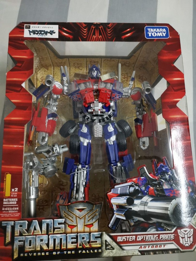 Original Transformers buster Optimus prime revenge of the fallen ...