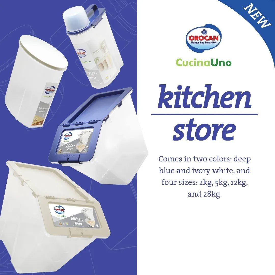 Orocan Kitchen Food Storage Rice Cereal Nuts Organizer 2kg, Furniture ...