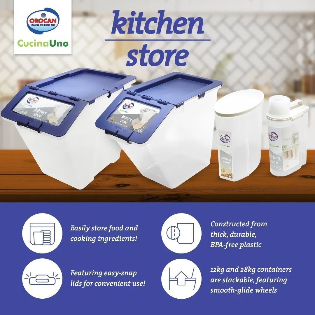 Orocan Kitchen Store Food Organizer Keeper 1282, Furniture & Home ...