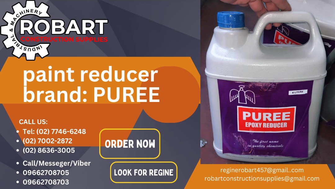 paint reducer brand: PUREE, Commercial & Industrial, Construction Tools ...