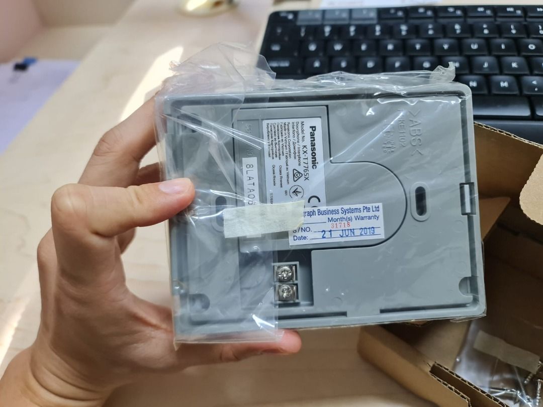 Panasonic KX-T7765 Doorphone, Audio, Other Audio Equipment on Carousell