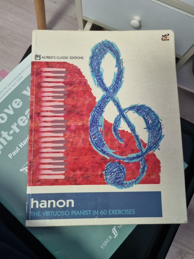 Piano book - hanon \ Czerny, Hobbies & Toys, Books & Magazines ...