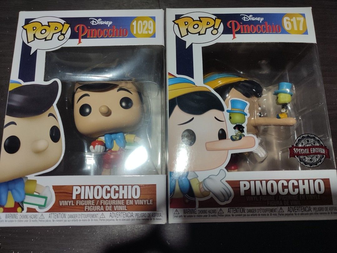 Pinocchio Funko Pop, Hobbies & Toys, Toys & Games on Carousell