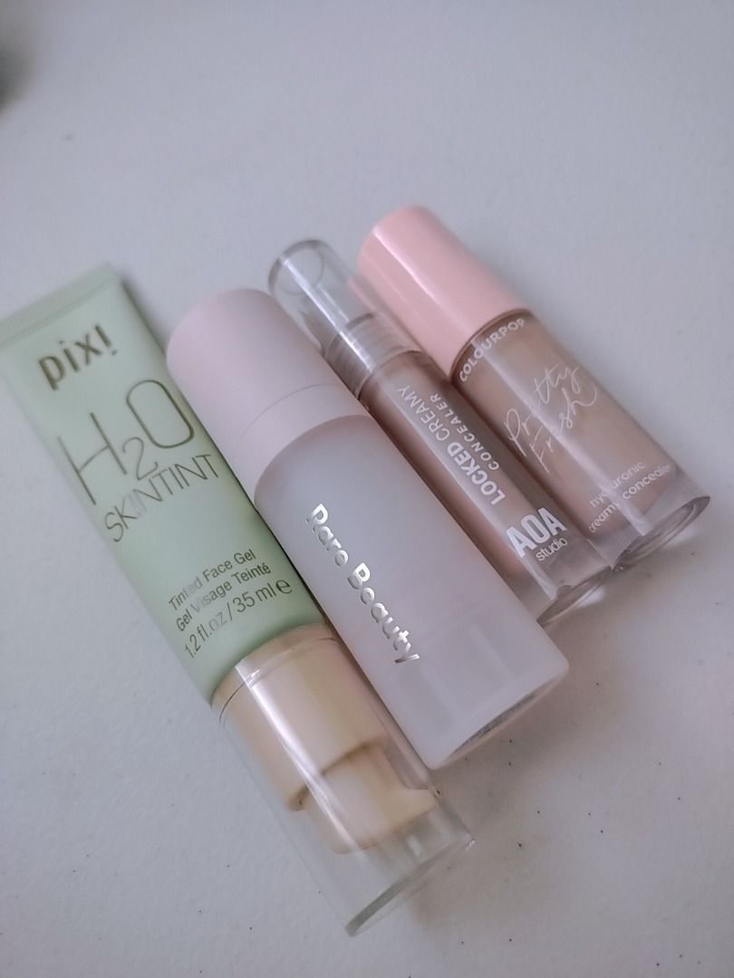 Pixi Skintint/Rare Beauty Pore Diffusing Primer/Concealers, Beauty ...