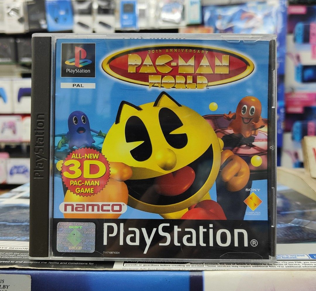 Playstation Pac-Man World, Video Gaming, Video Games, PlayStation on ...