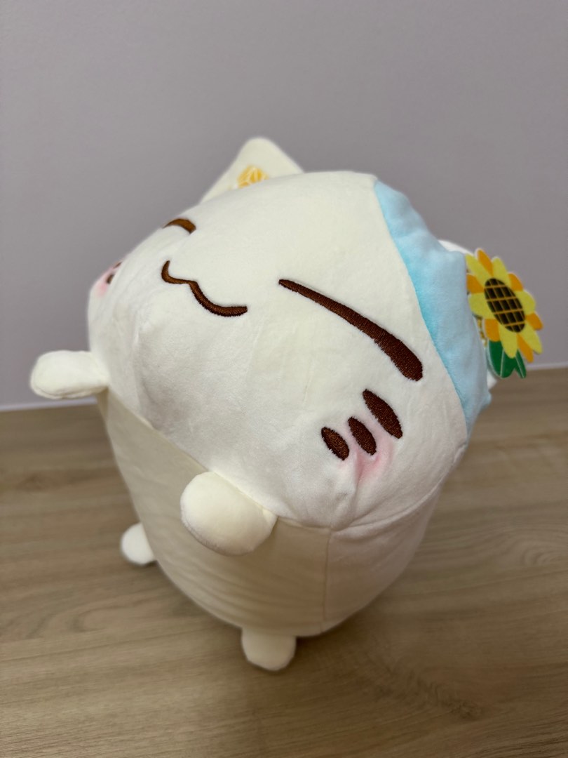 *BIG* Squishmallow Cat (blue/pink), Hobbies & Toys, Toys & Games on ...