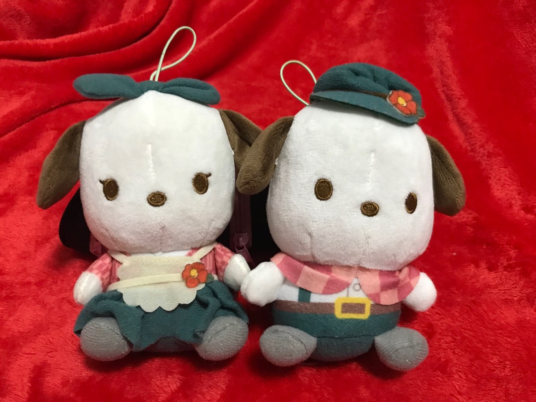 Pochacco and Pochamii Cafe Tsubaki Charms, Hobbies & Toys, Toys & Games ...
