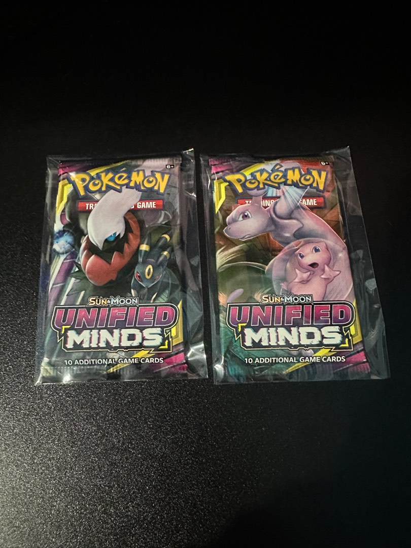 Pokemon TCG Unified Minds Booster Packs, Hobbies & Toys, Memorabilia ...