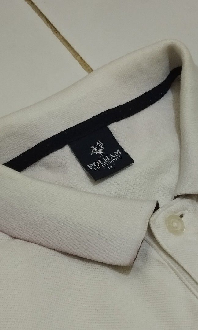 Polo Shirt Polham, Fesyen Pria, Pakaian , Atasan di Carousell