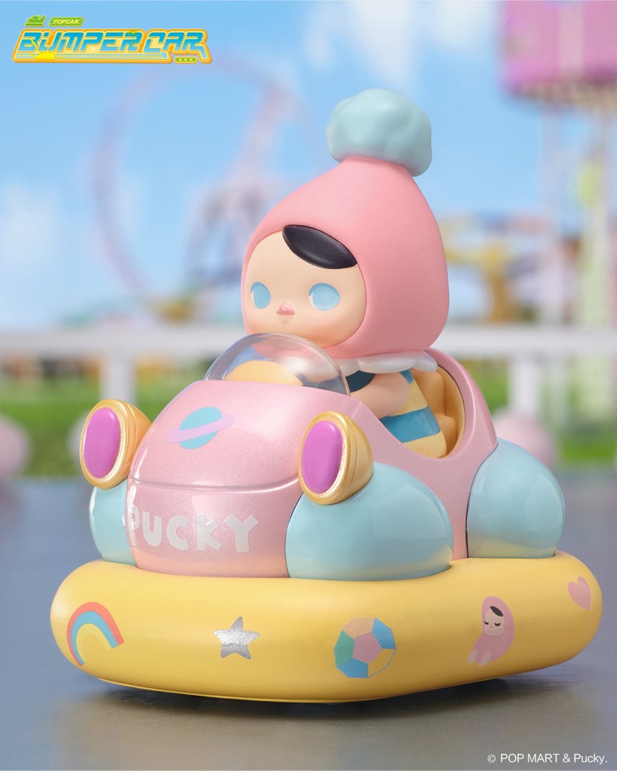 POP MART Popcar Bumper Car Series - Pucky, Hobbies & Toys, Toys & Games ...