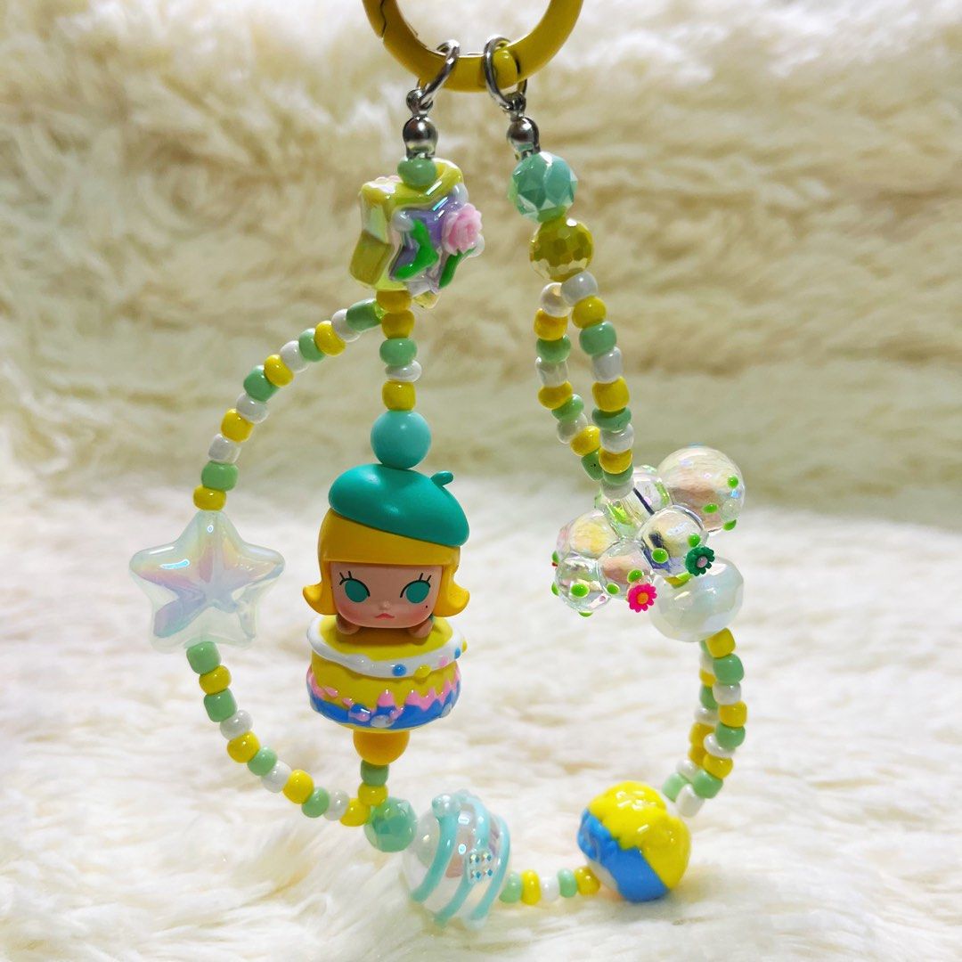 Popmart Molly Handphone Chain, Women's Fashion, Jewelry & Organisers ...