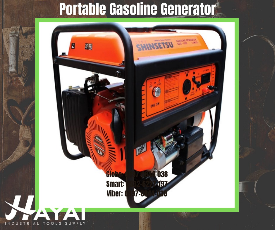 Portable Gasoline Generator, Commercial & Industrial, Industrial ...