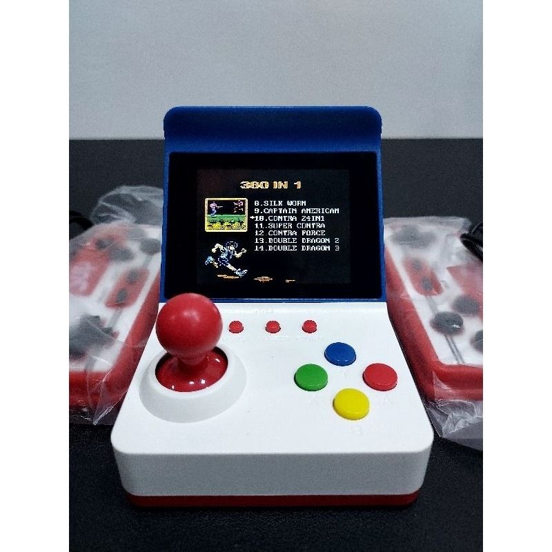 Portable Mini Retro Arcade Console (Blue), Video Gaming, Video Game ...