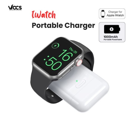 Portable Watch Power Bank Wireless Travel Portable Charger Compatible ...