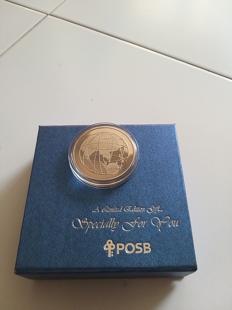 POSB Limited Edition coin, Hobbies & Toys, Memorabilia & Collectibles ...