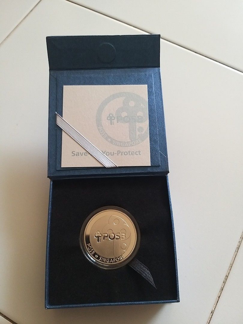 POSB Limited Edition coin, Hobbies & Toys, Memorabilia & Collectibles ...
