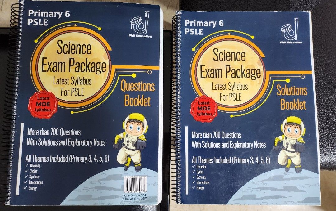 Primary 6 (P6) Science Exam Solution Book, Hobbies & Toys, Books ...