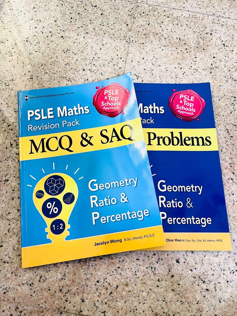 Psle Maths revision pack, Hobbies & Toys, Books & Magazines, Assessment ...