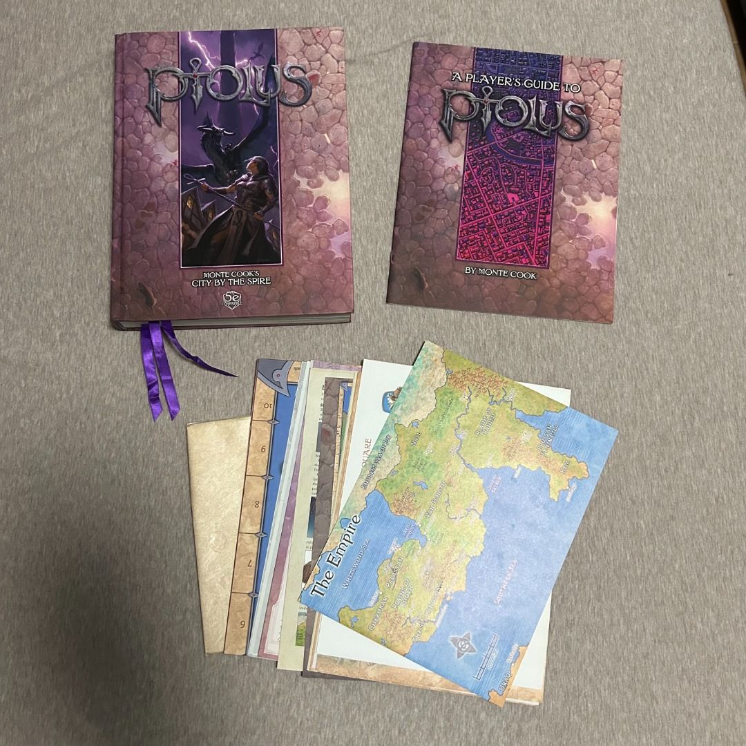 Ptolus: City by the Spire 5E D&D Dungeons & Dragons, Hobbies & Toys, Toys & Games on Carousell