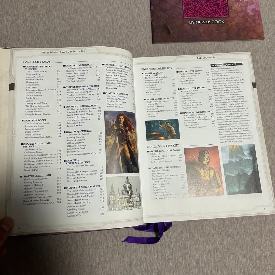 Ptolus: City by the Spire 5E D&D Dungeons & Dragons, Hobbies & Toys ...