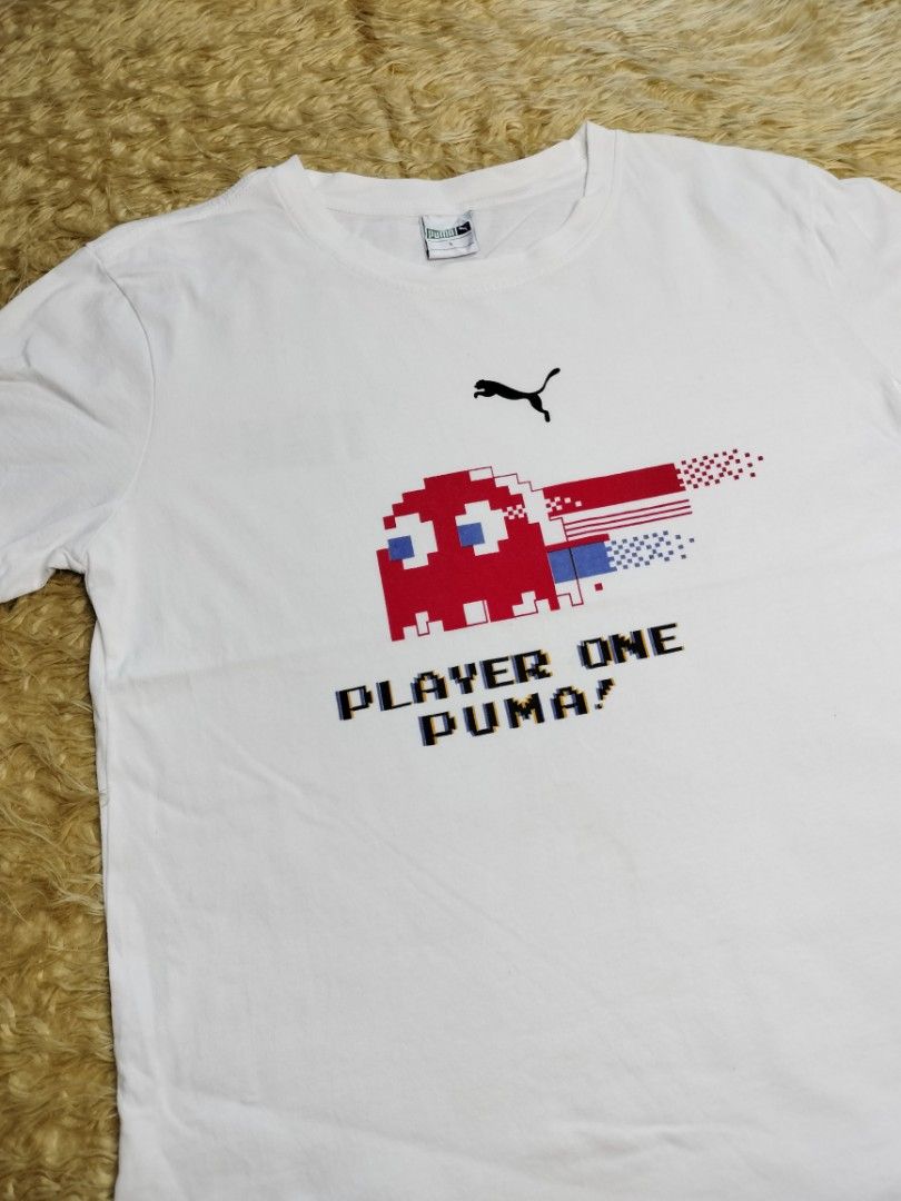 PUMA x PACMAN, Men's Fashion, Tops & Sets, Tshirts & Polo Shirts on ...