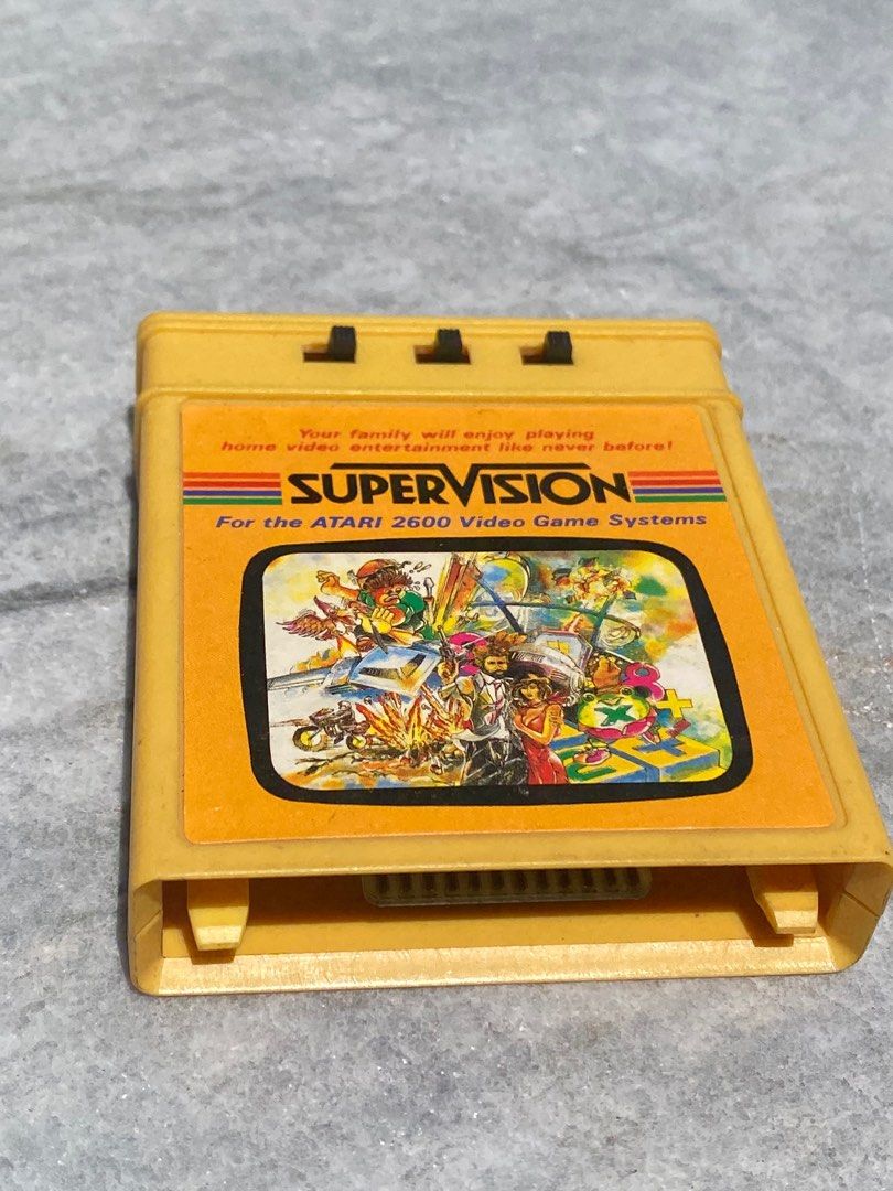 Rare 8 games in 1 Supervision Games for Atari 2600+ Consoles, Video ...