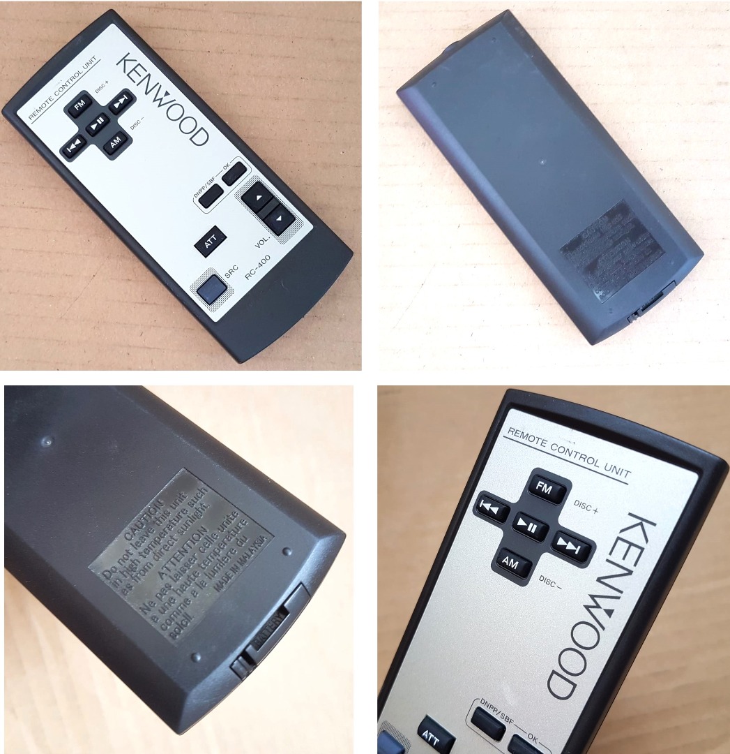 Rare Collectibles, Kenwood Remote Control, Wireless Controller, Model ...