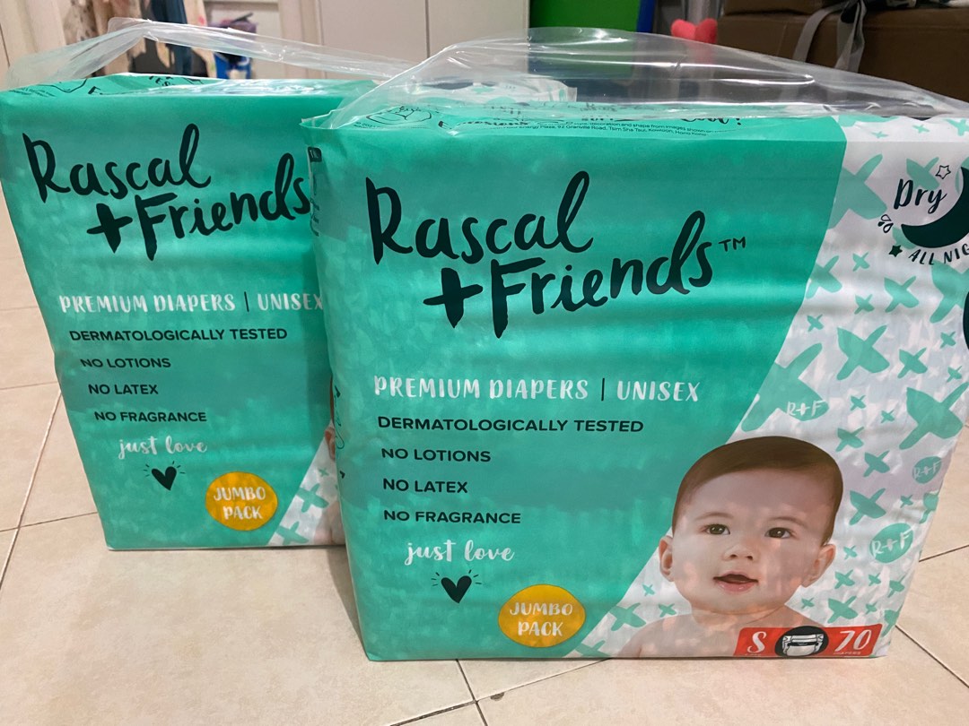 Rascal and Friends Diapers (S), Babies & Kids, Bathing & Changing ...