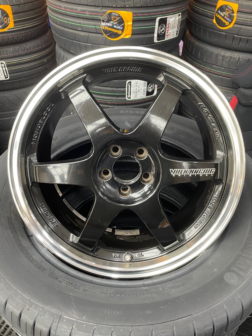 Rays Te37 Original, 汽車配件, 車軚 - Carousell