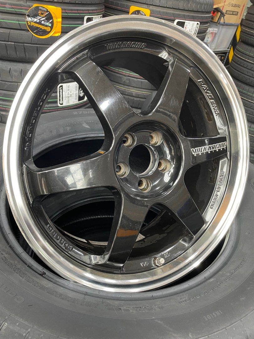 Rays Te37 Original, 汽車配件, 車軚 - Carousell