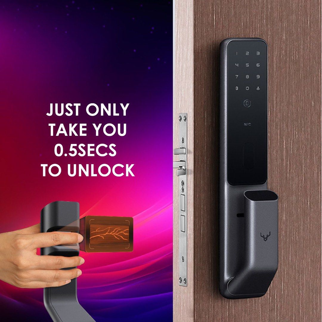 [READY STOCK] ALL NEW! LOCKIN SV40 PUSH PULL DIGITAL DOOR LOCK ...