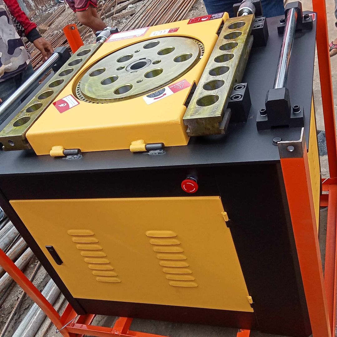 Rebar bender machine, Commercial & Industrial, Construction Tools ...