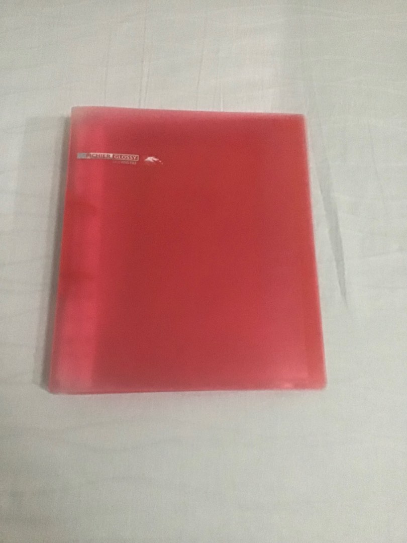 Red A4 File Folder, Hobbies & Toys, Stationery & Craft, Stationery ...