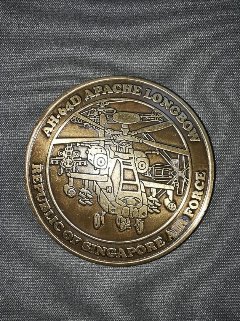 Republic of Singapore Air Force (RSAF) Commemorative Coin, Hobbies ...
