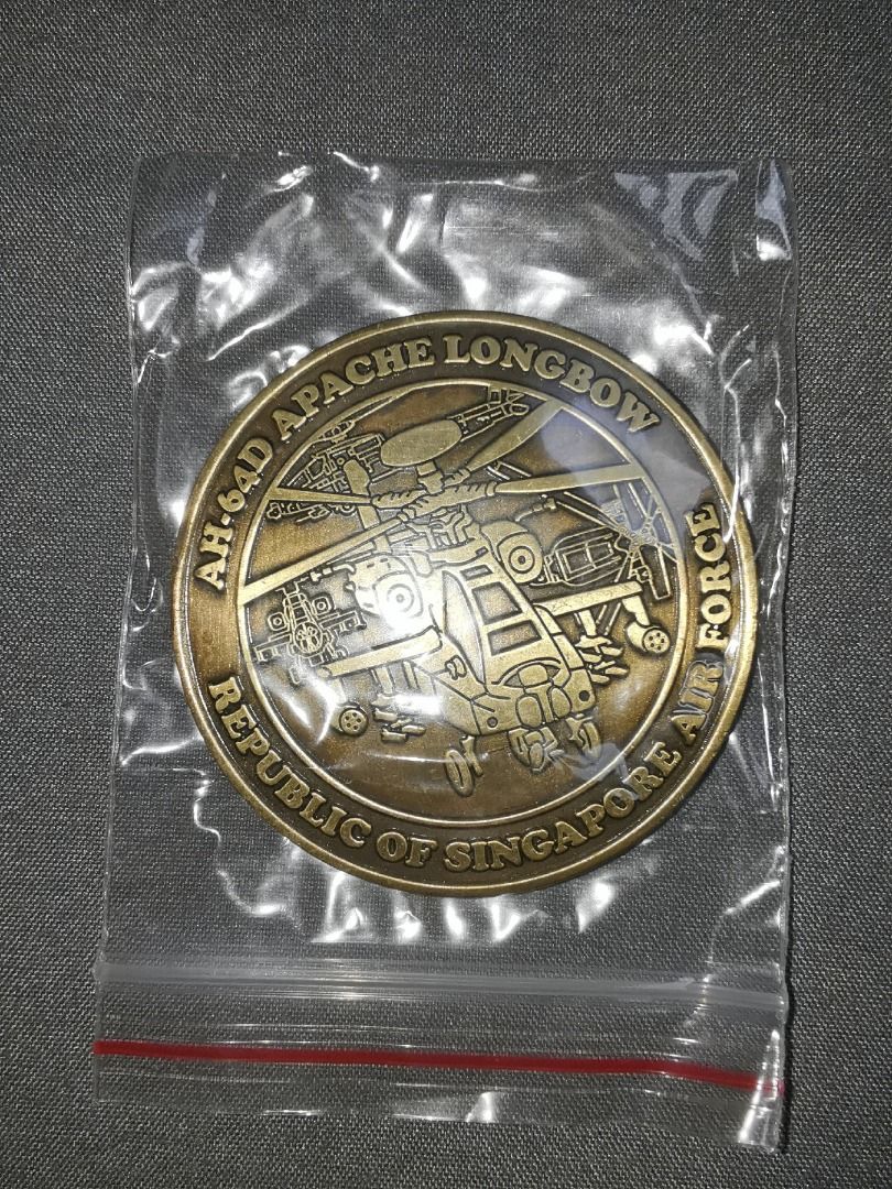 Republic of Singapore Air Force (RSAF) Commemorative Coin, Hobbies ...