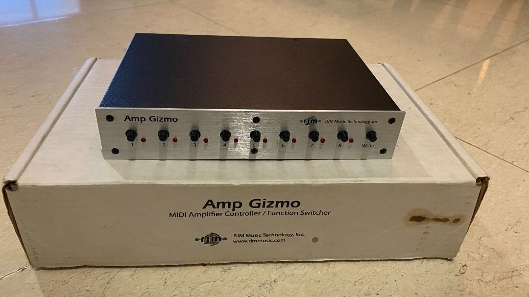 RJM Amp Gizmo MIDI Switcher, Hobbies & Toys, Music & Media, Musical ...