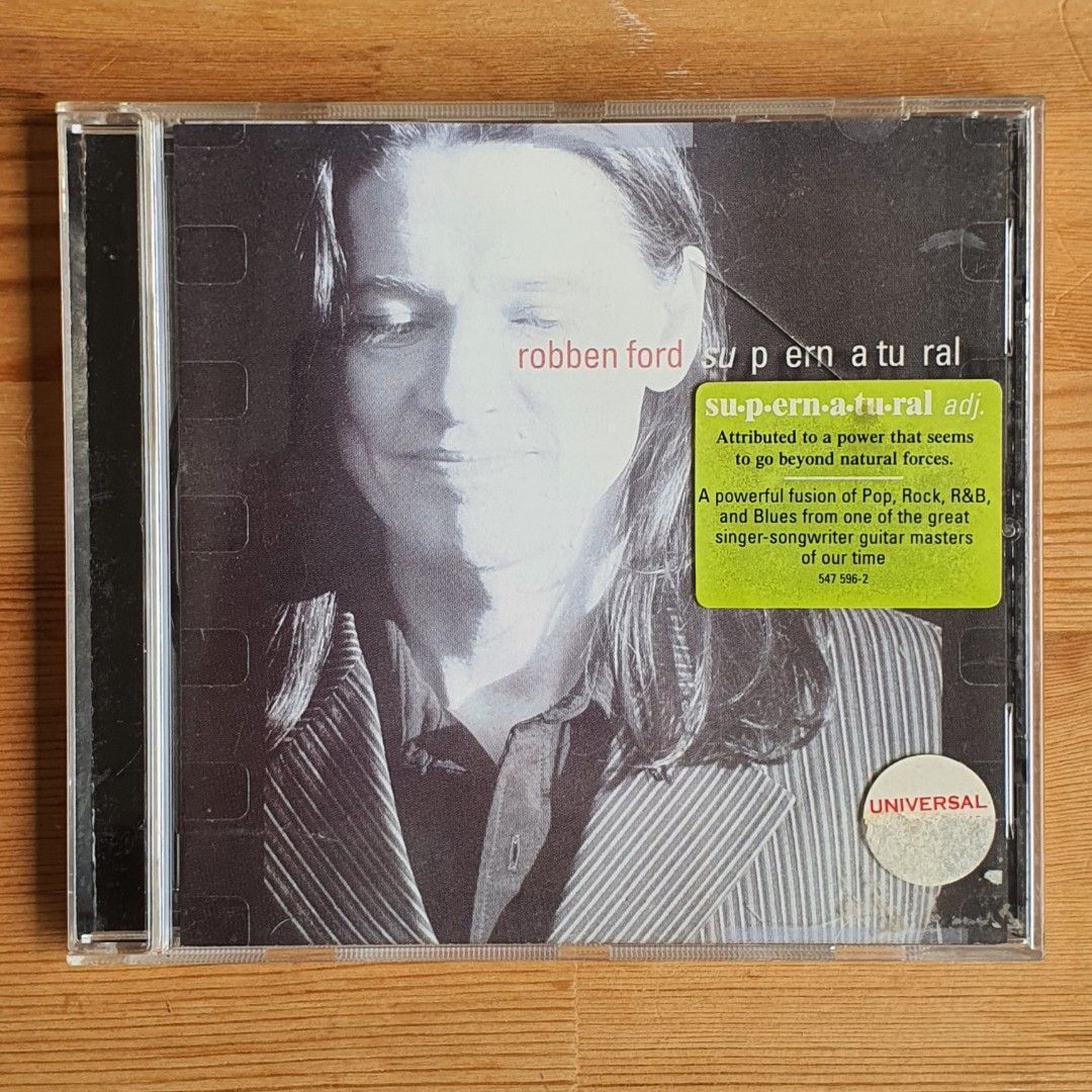 Robben Ford Supernatural CD blues rock guitar, Hobbies & Toys, Music ...