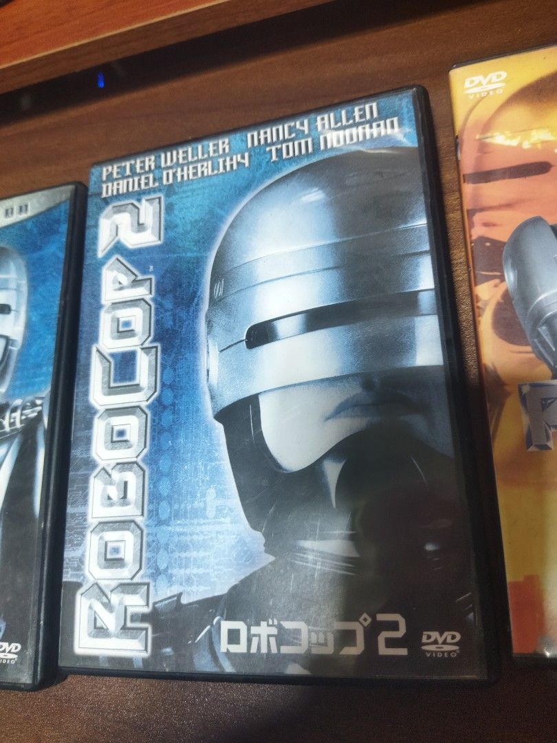 ROBOCOP SET DVD made in Japan Original, Hobbies & Toys, Music & Media ...