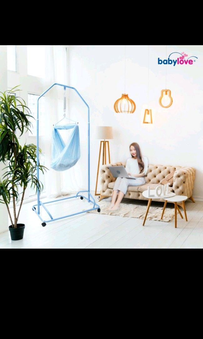 Rockable baby cradle stand, Babies & Kids, Baby Nursery & Kids ...