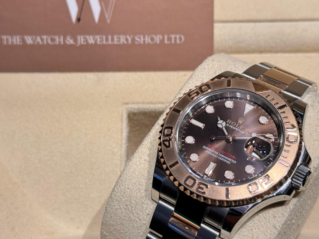 Rolex 126621 Yacht-Master Choco Used, 名牌, 手錶 - Carousell