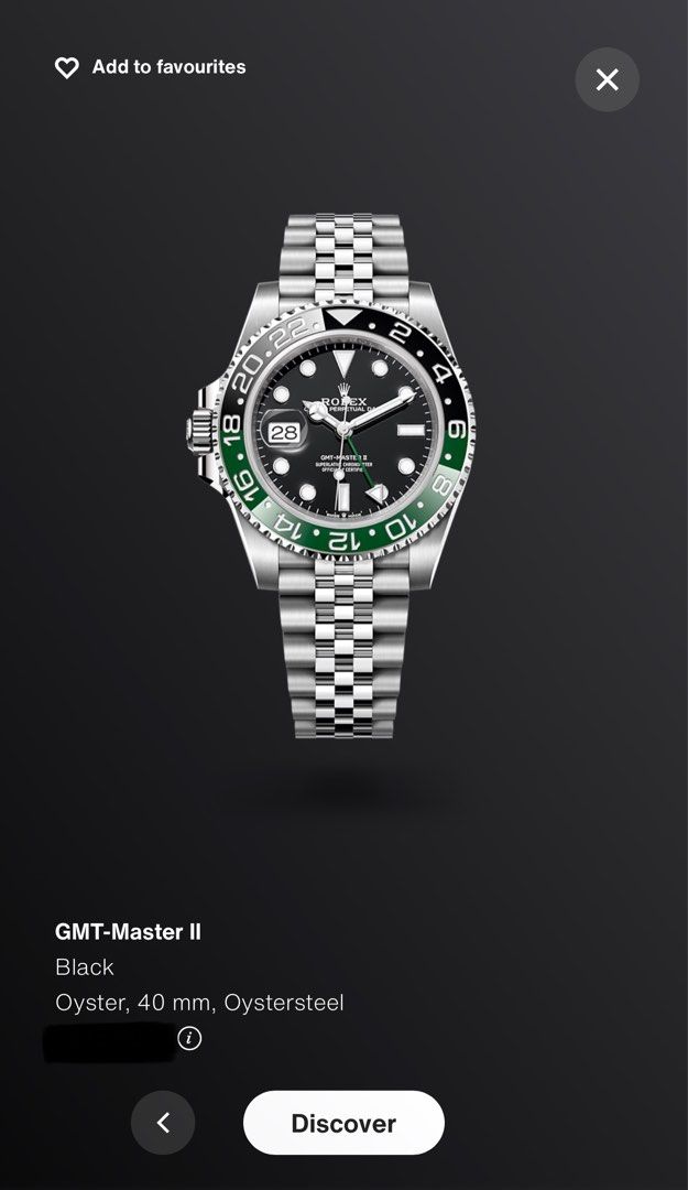 Rolex GMT Master II Sprite LHD, Luxury, Watches on Carousell