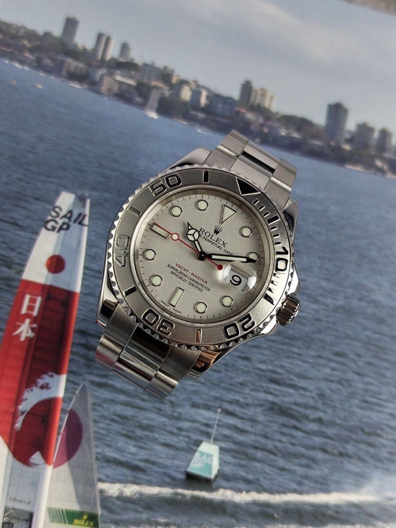 Rolex Yatch-Master I - Platinum, Luxury, Watches on Carousell
