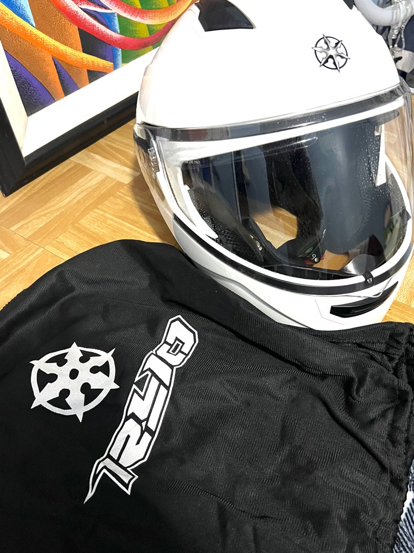 RYO Original Full Faced Helmet with Visor, Motorbikes, Motorbike Parts ...