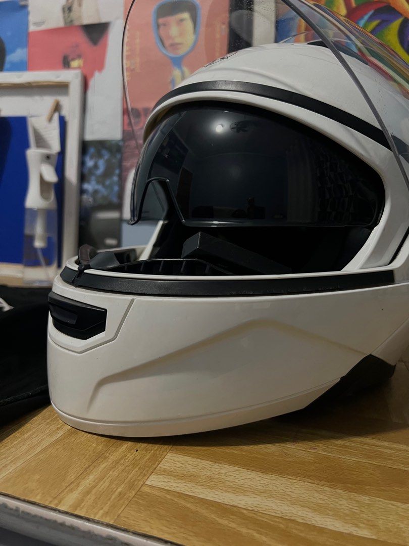 RYO Original Full Faced Helmet with Visor, Motorbikes, Motorbike Parts ...