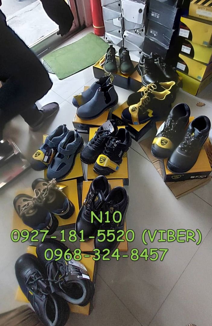 safety shoes jms brand, Men's Fashion, Footwear, Boots on Carousell