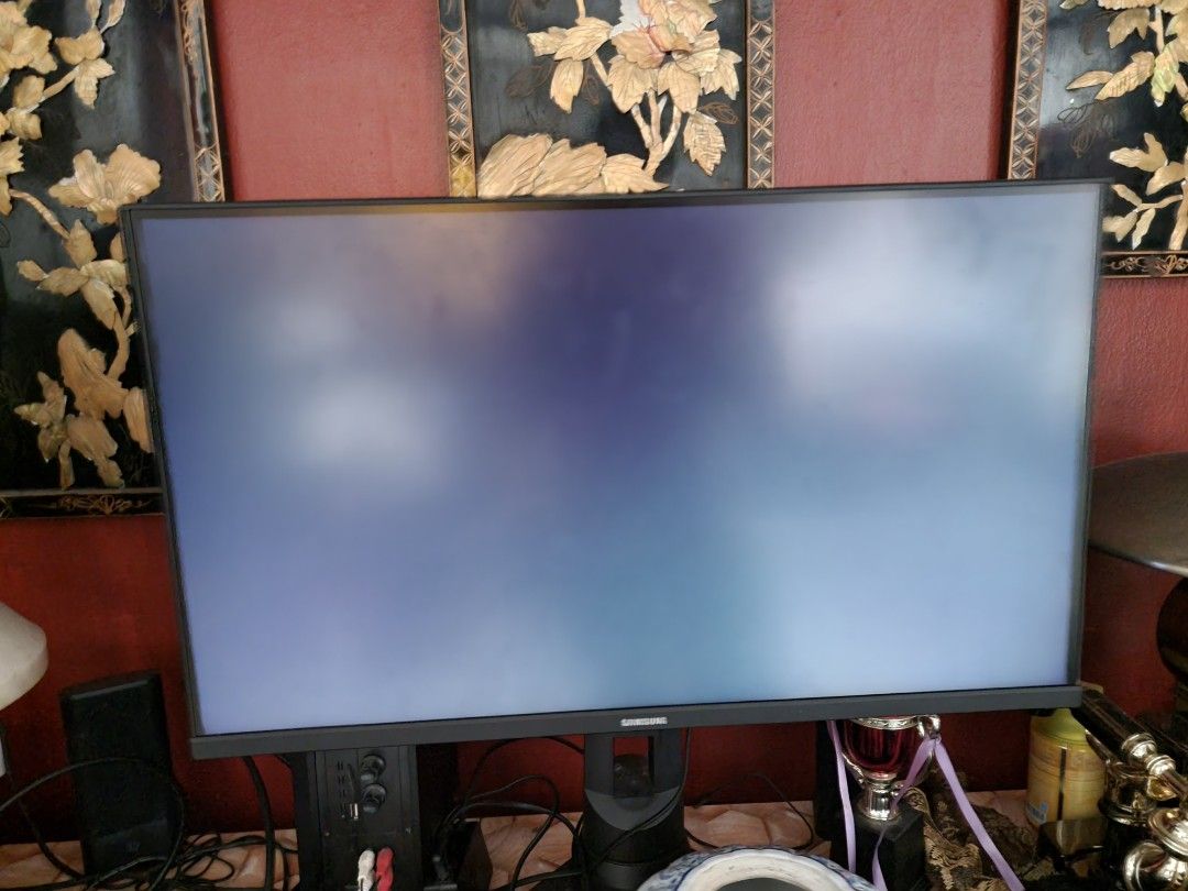 Samsung 27" monitor Fault no picture, Computers & Tech, Parts ...